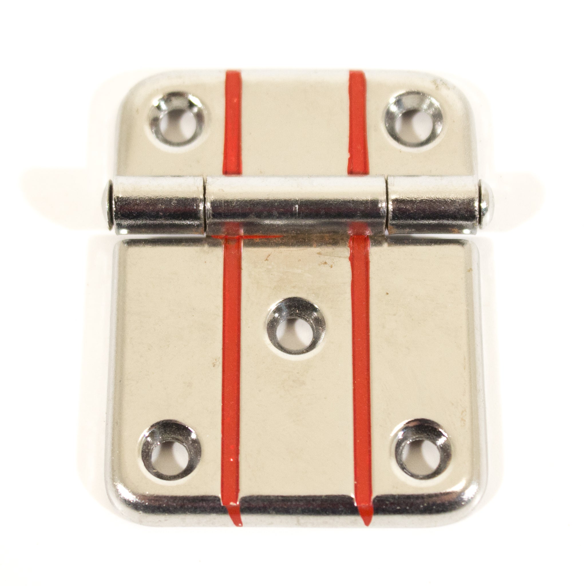 Deco Cabinet Hinges - Red Stripes - Hippo Hardware & Trading Company