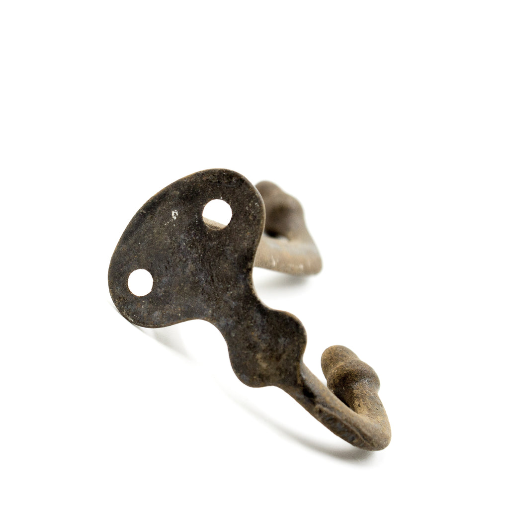 Rustic Iron Double Acorn Hooks | Hippo Hardware & Trading Company